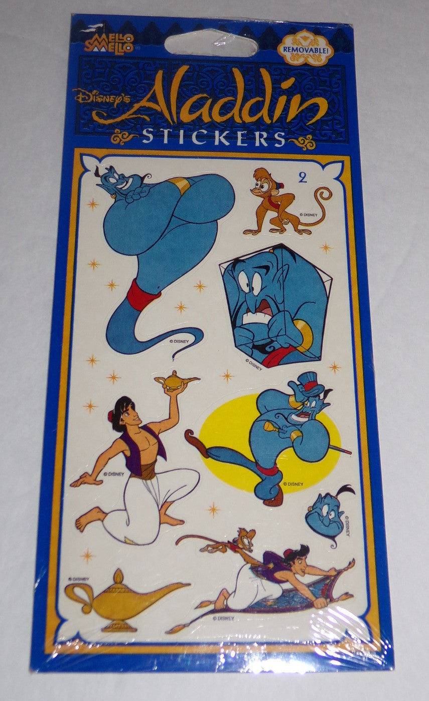 Disney Aladdin Stickers – We Got Character Toys N More